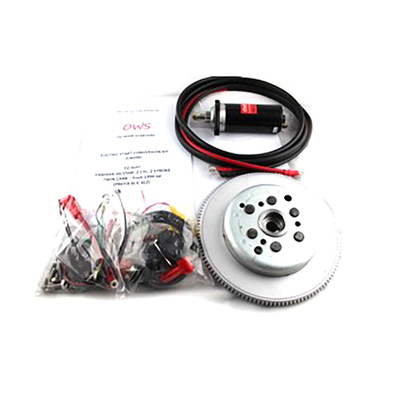 Electric Start Kit [Yamaha 2 Stroke 20/25hp twin carb] – Oz Wide Starters