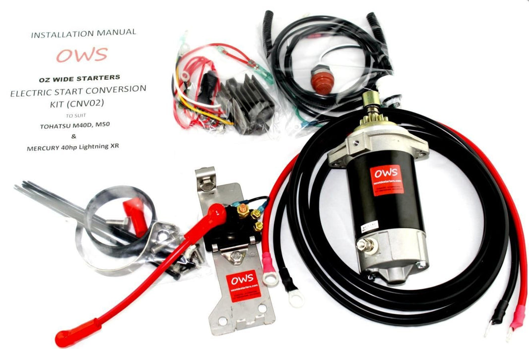 ELECTRIC START CONVERSION KITS – Oz Wide Starters
